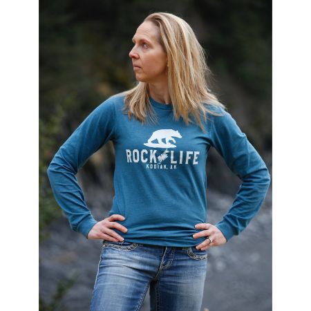 Kodiak Bear Unisex Long Sleeve Tee | Embrace the Wild Spirit of Kodiak ...